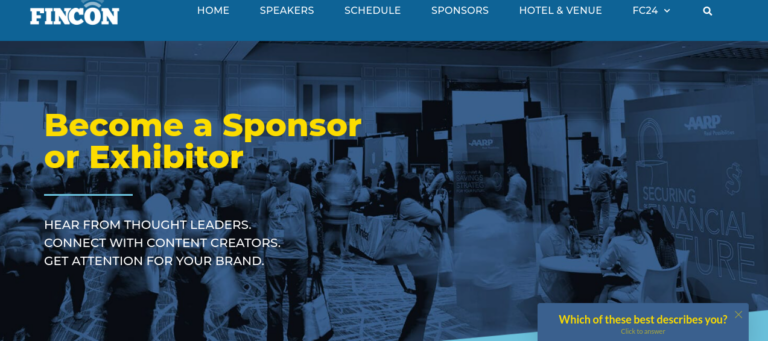 Sponsor Page Design Examples: What Works and Why - A2Z Events